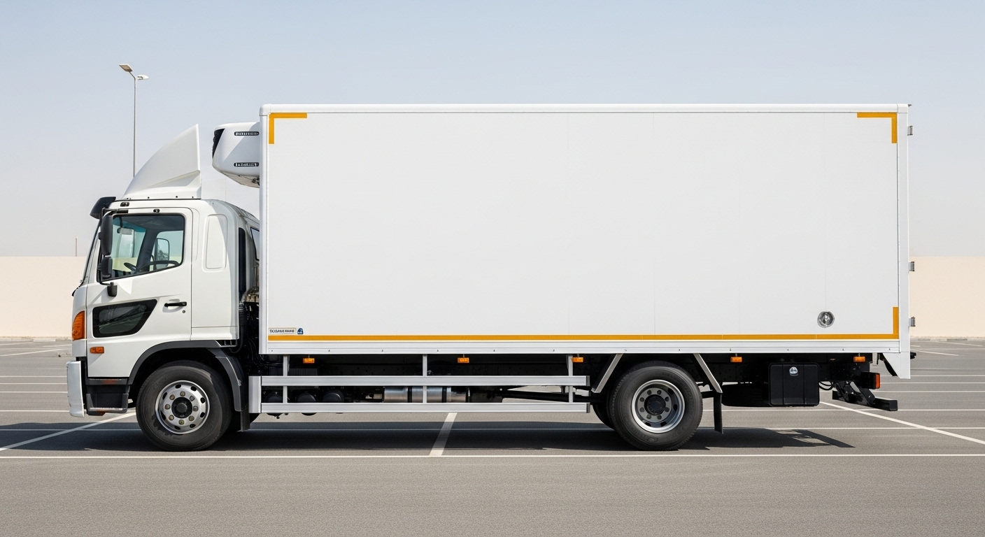 Chiller Truck Rental UAE – Hire Refrigerated Trucks