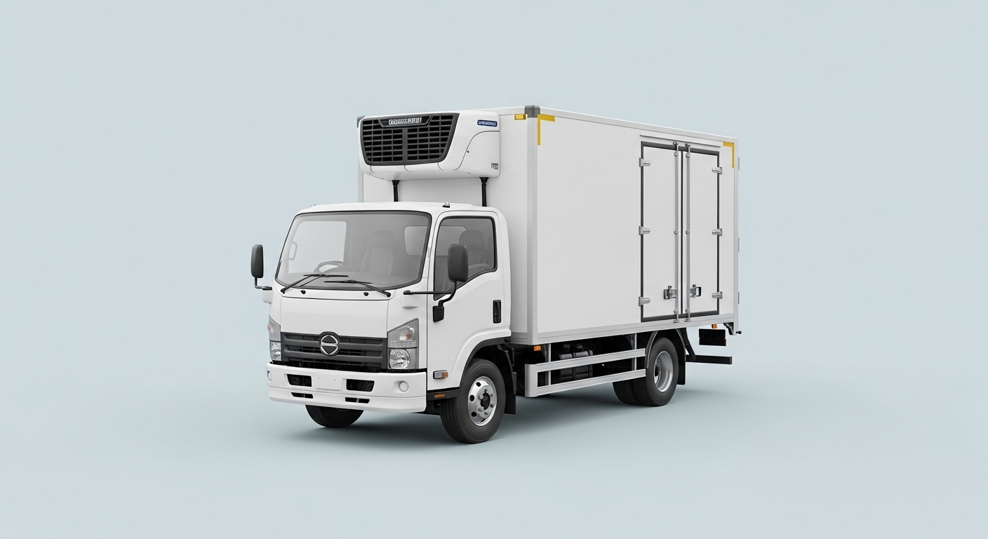 Chiller Truck Rental UAE – Hire Refrigerated Trucks