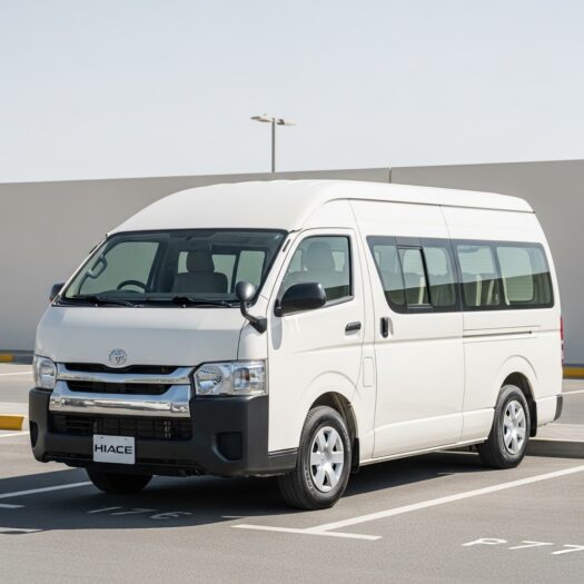 Hiace Van Rental Dubai – best Toyota Van Hire with Driver 24/7