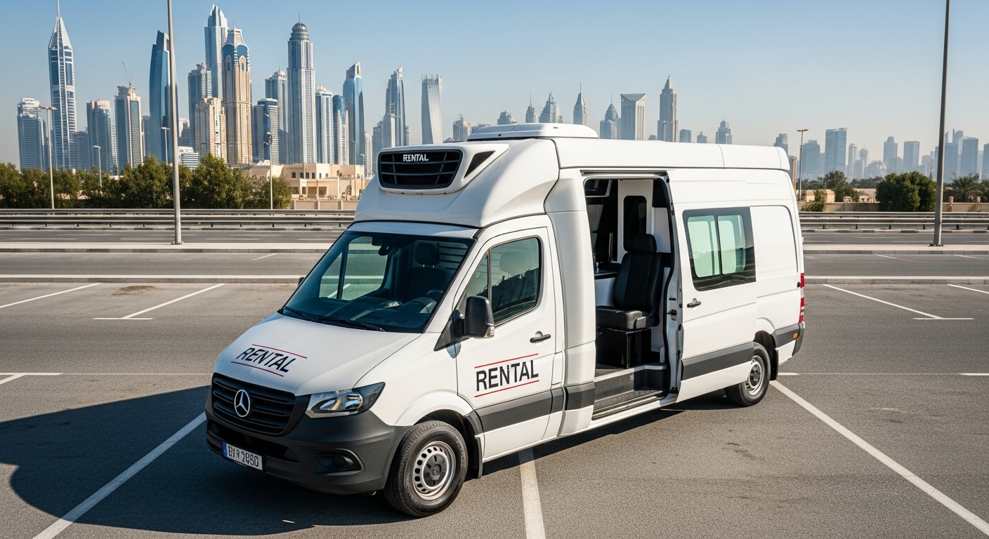 High-Roof Chiller Van Rental UAE 2025 – Spacious; Reliable
