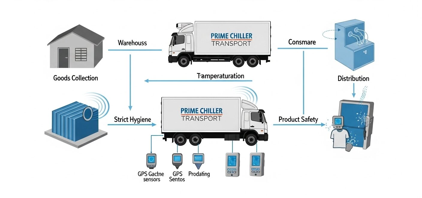 Prime Chiller Transport in UAE – Complete Cold Chain Guide 24/7
